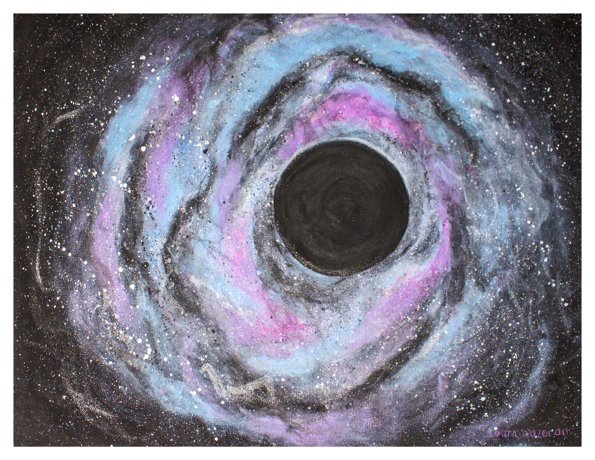 Black Hole Print | Shop Cosmic Artwork Online – cosmicgazerart